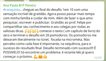 Ana Paula Mafia Policarpo Pereira | 1 em 10 – PROGRAMA DE PRODUÇÃO ...